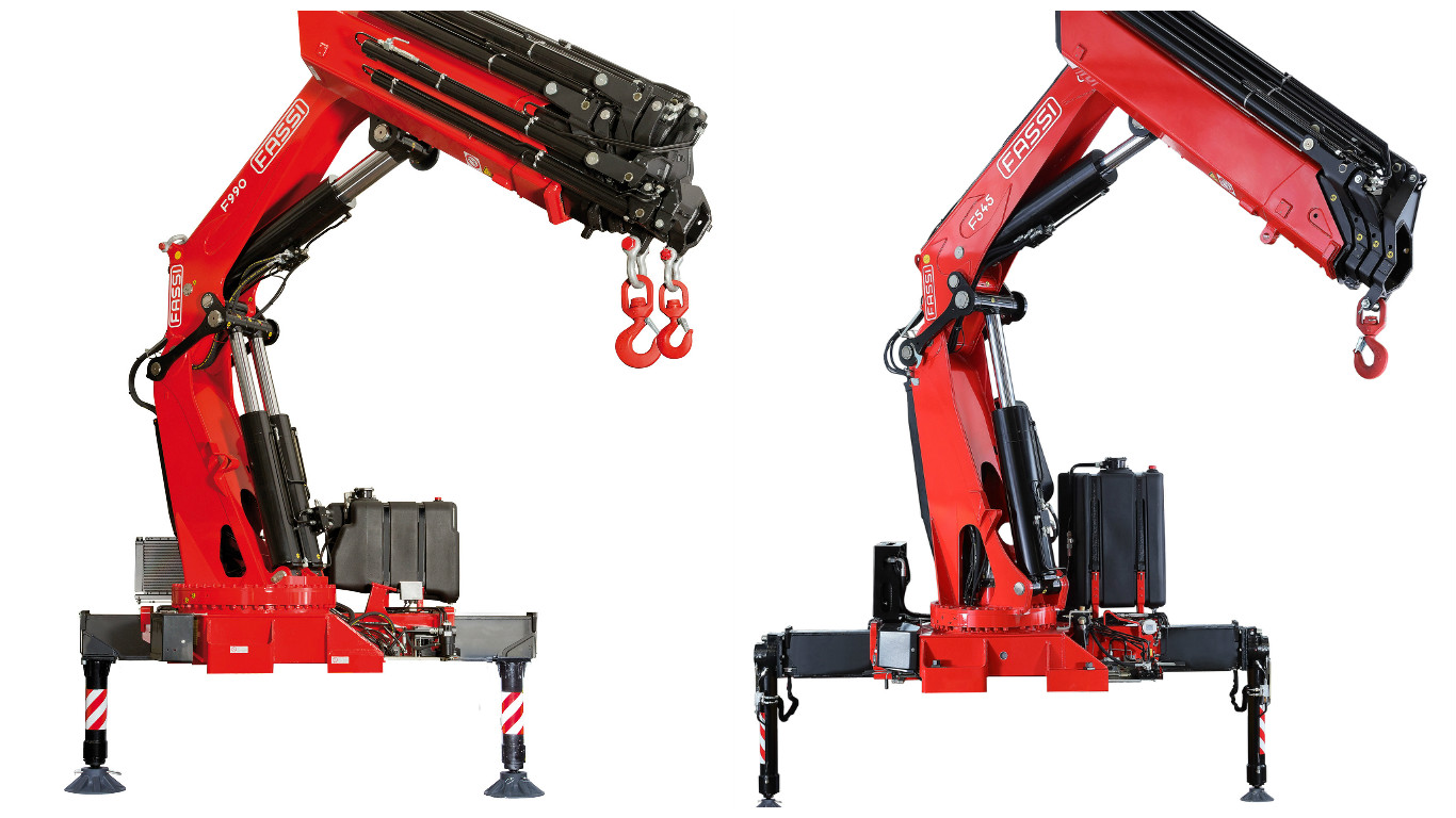 Fassi, le gru conquistano la fiera in Svezia